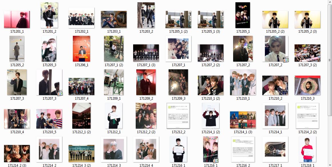 [PHOTO ARCHIVES] NCT OFFICIAL SNS MEDIA : 2017 DECEMBER (2017년 12월) – NCTzen BASIC